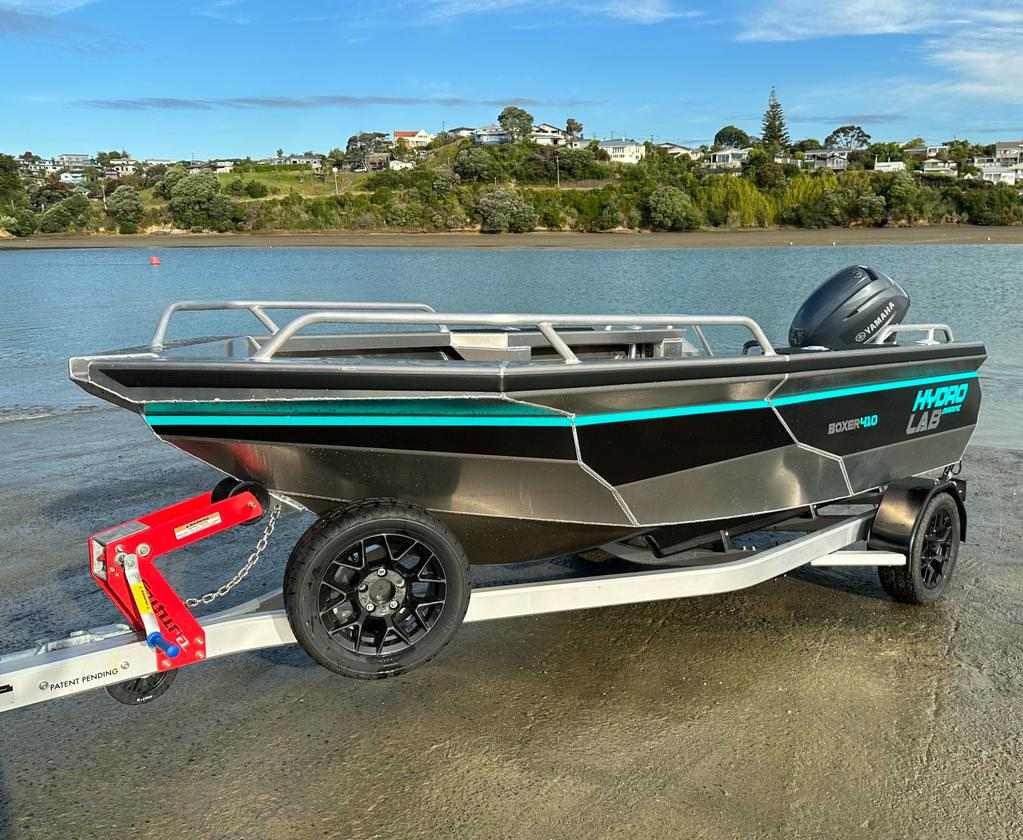 Hydrolab Marine Boxer, open runabout 4.1m – Freedom Outdoors NZ